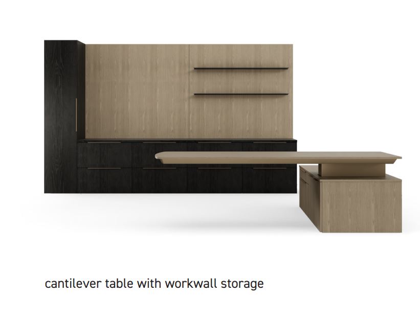 Executive Office | Floating Table | JS102 | Front Desk Office Furniture