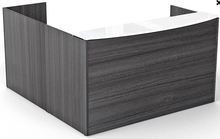 Elevate your front desk with the L Shape Reception Desk