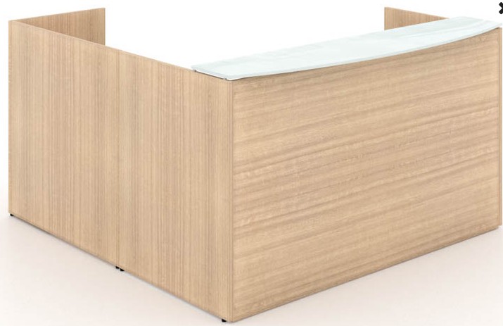Elevate your front desk with the L Shape Reception Desk