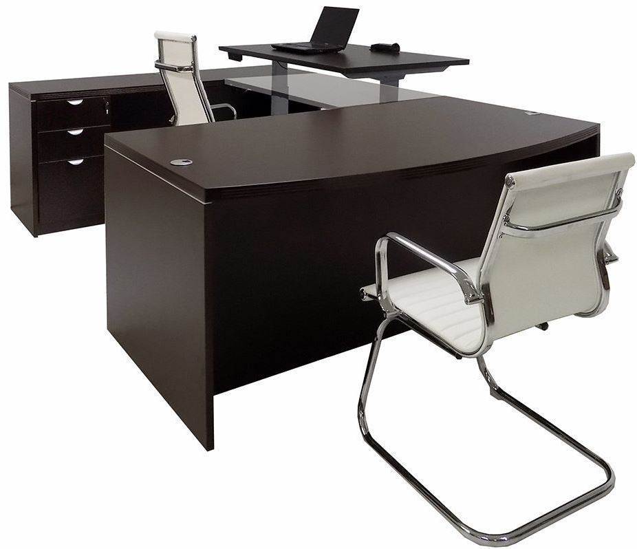 Height Adjustable Bridges Desk | ND101 Front Desk Solution