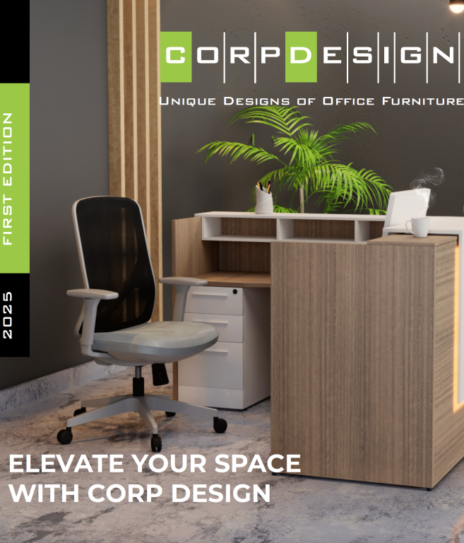 Explore the 2025 Corp Design Catalog for Office Furniture
