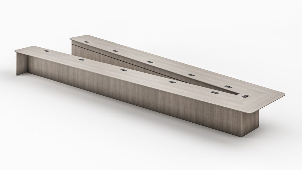 V Shape Conference Table: VOU Modern Design