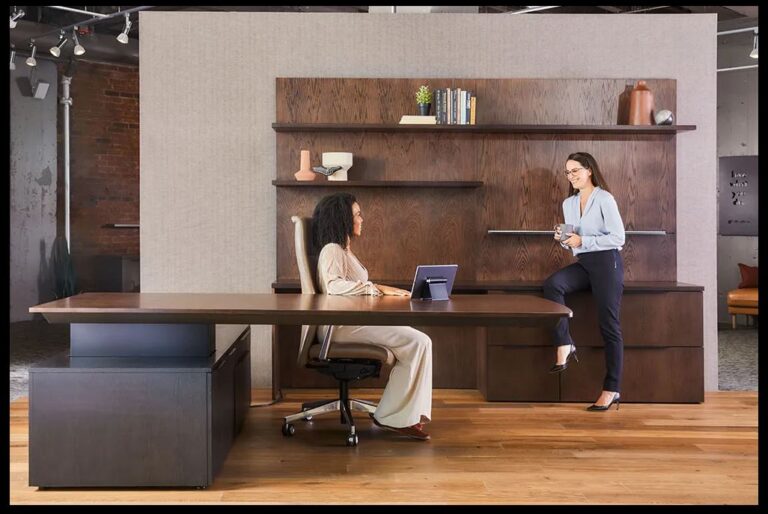 Executive Office | Floating Table | JS102 | Front Desk Office Furniture